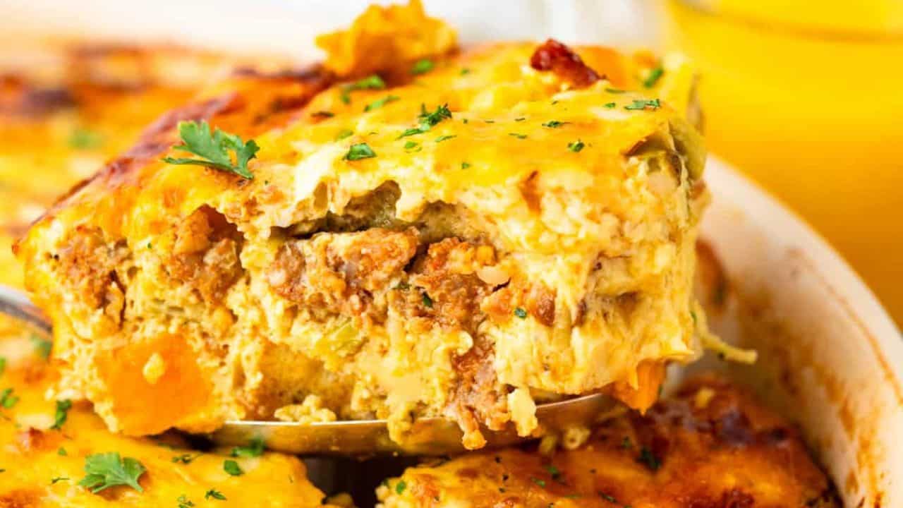 14 Easy Savory Breakfast Casseroles for Busy Mornings - Air Fryer Mom